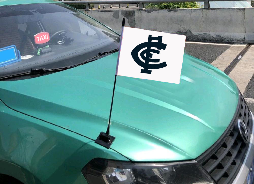 Carlton Blues AFL Car Hood Flag – Mooffan