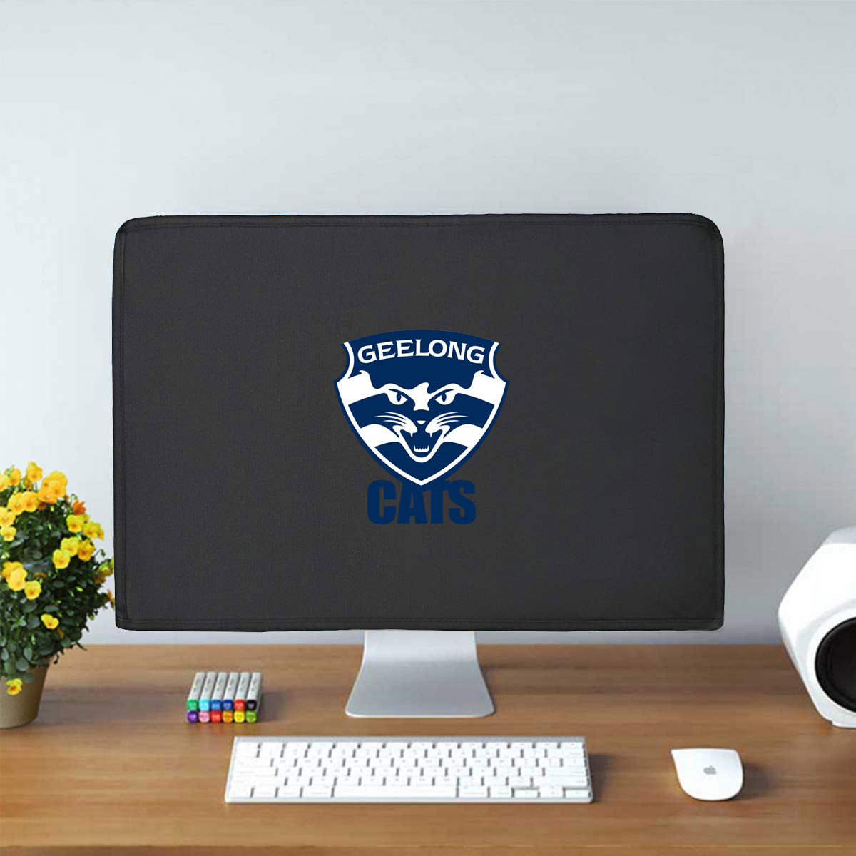 Geelong Cats AFL Computer Monitor Dust Cover – Mooffan