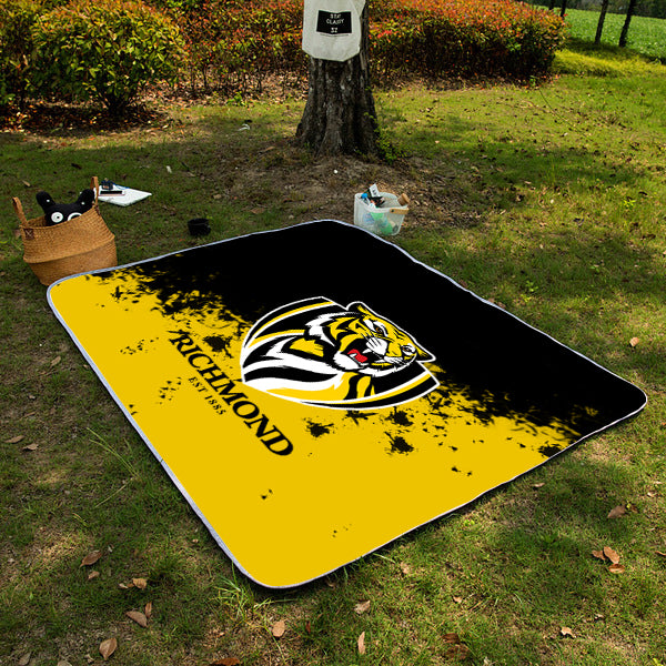 Richmond Tigers AFL Picnic Blanket Mat Beach Outdoor Waterproof – Mooffan