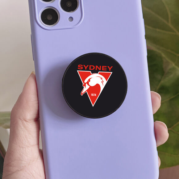 Sydney Swans AFL Pop Socket Popgrip Cell Phone Stand Airpop – Mooffan